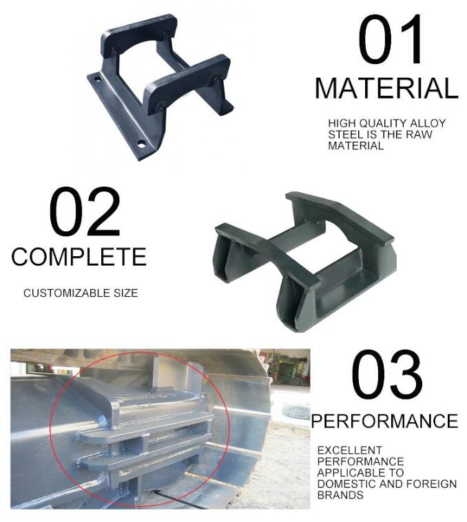 China Wearable Excavator Track Link Guard , Sk200 Link Guard To Protect ...